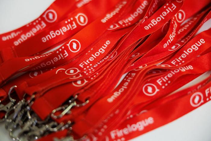 Firelogue lanyards. | UCP Knowledge Network